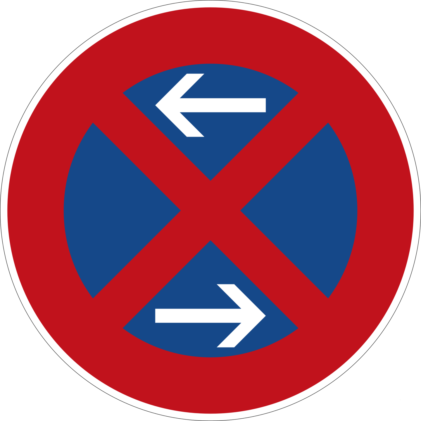 Dieses Verkehrszeichen Ist Am Rechten Fahrbahnrand Aufgestellt