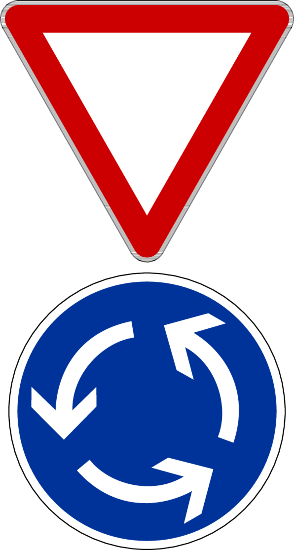 Fabelhafte Wie Haben Sie Sich Bei Dieser Verkehrszeichen Kombination Zu Verhalten Bilder