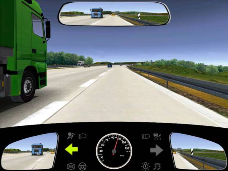 Sie Fahren Auf Einer Sehr Schmalen