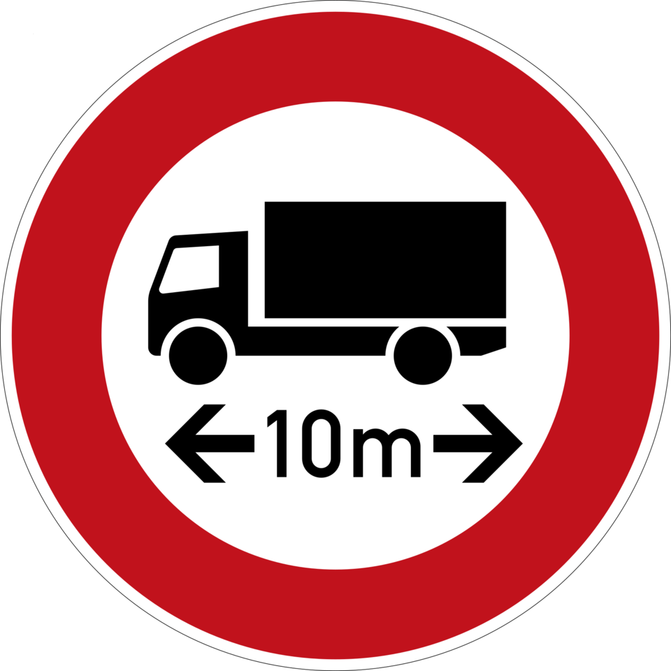 Ich Darf Im Bereich Nach Diesem Verkehrszeichen